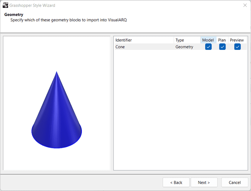 Grasshopper Styles | VisualARQ help